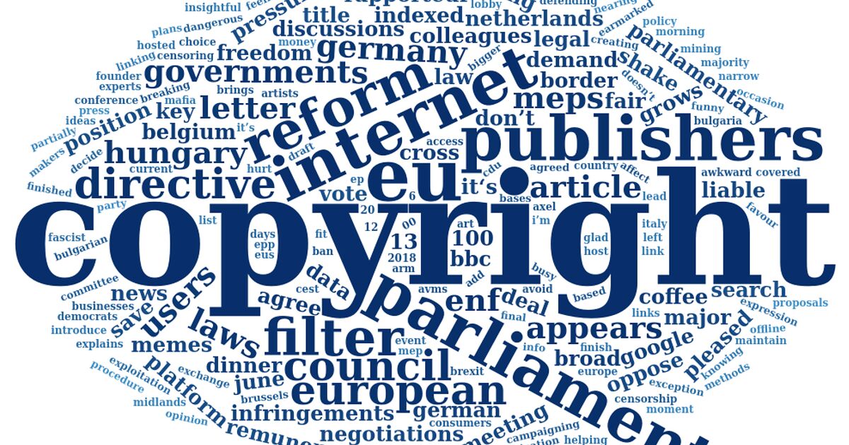 Press Release on the European Parliament’s adoption of the Copyright ...